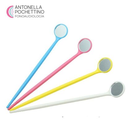 ESPEJO CON MANGO COLORES - Antonella Pochettino