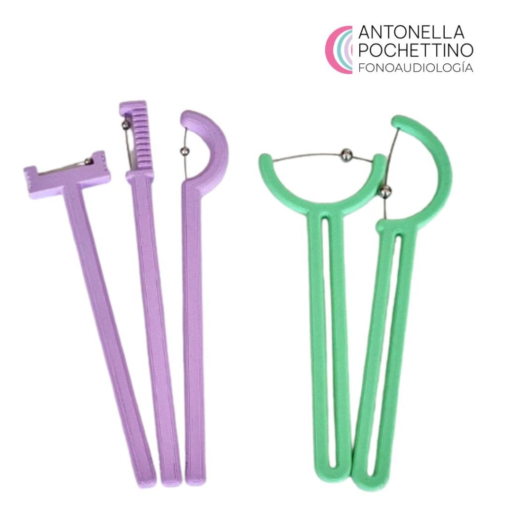 Kit ejercitadores linguales - Antonella Pochettino
